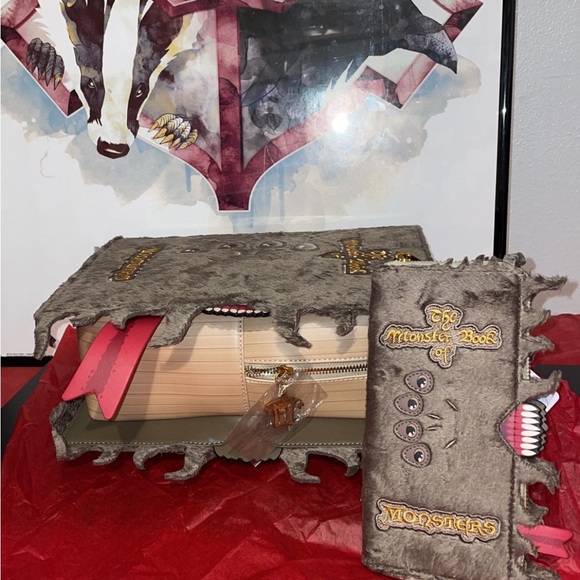 Loungefly | Bags | Exclusive Loungefly Harry Potter Monster Book Of ...